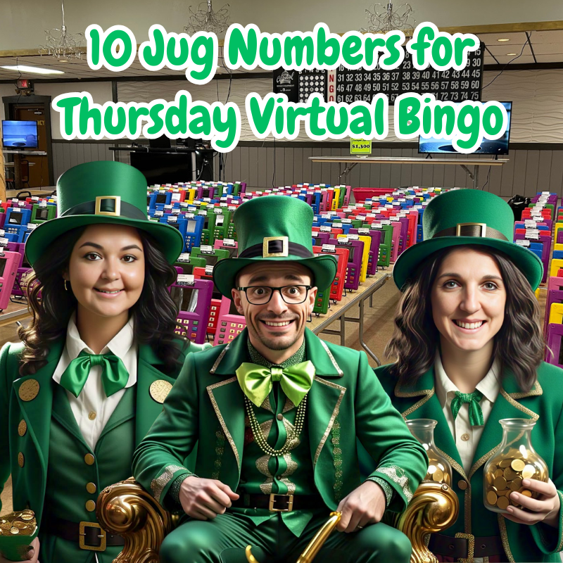 Virtual Bingo Results for Thursday, March 20