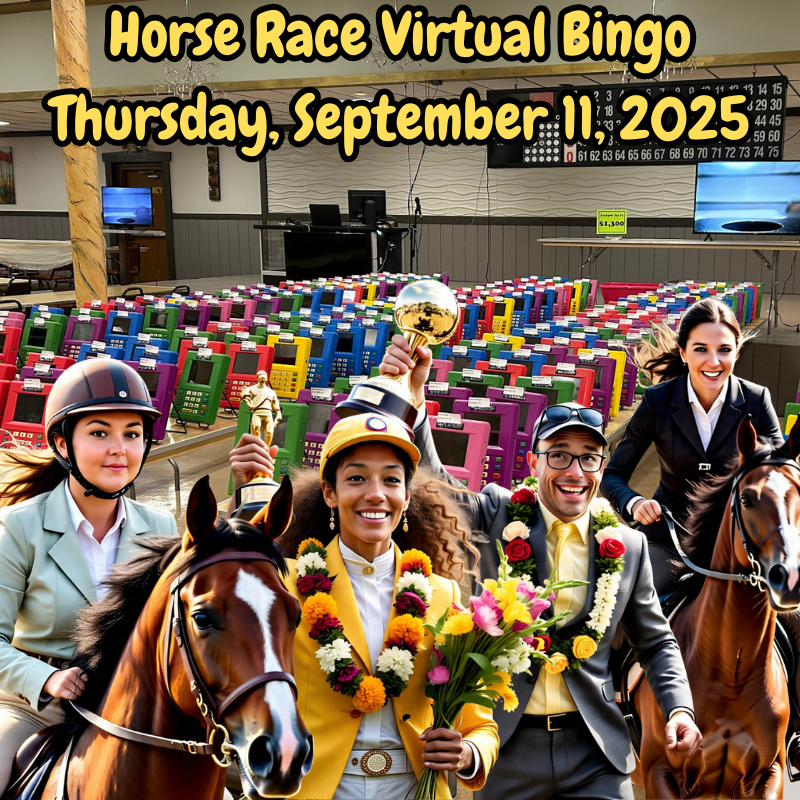 Virtual Bingo Results for Thursday, September 11