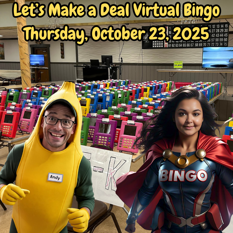 Virtual Bingo Results for Thursday, October 23